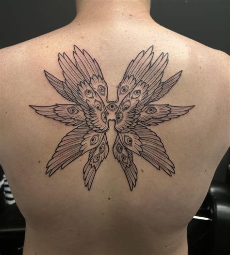 Seraphim Biblically Accurate Angel Tattoo