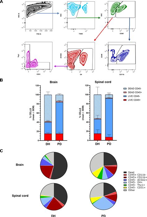 Simultaneous Flow Cytometric Characterization Of Multiple Cell Types Retrieved From Mouse Brain