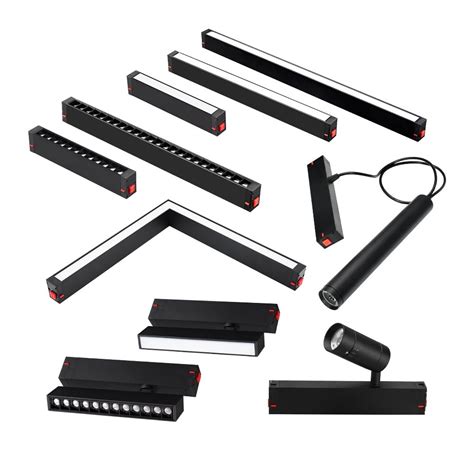 220v Linear Grid Light Flood Light 24g Dimming And Color Magnetic