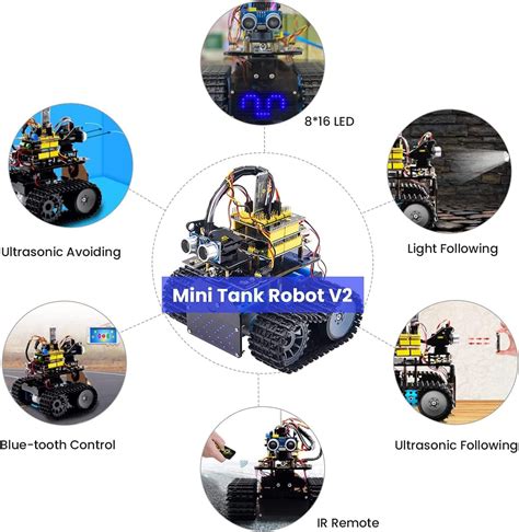 arduino mini tank robot kit voltaat