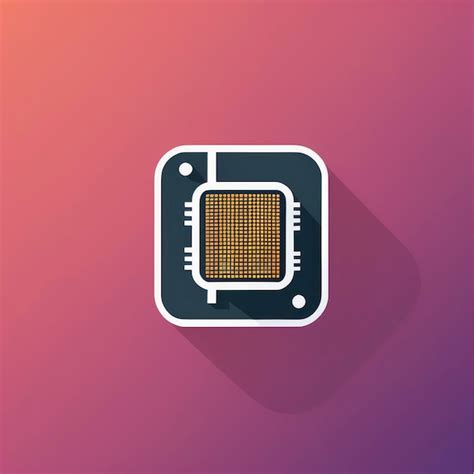 Premium Ai Image Cpu Icon