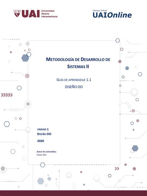 1 1 el modelo orientado a objetos guía pdf objeto informática
