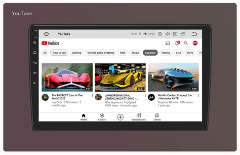 10 1 Inch Android 12 Double Din Carplay And Android Auto Car Stereo Eonon