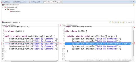eclipse svn 冲突的 介绍 及 四种解决方式