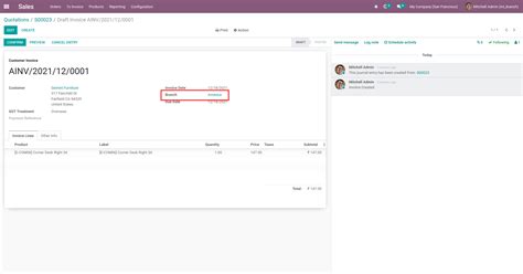 Multi Branch Operations Setup Management With Odoo