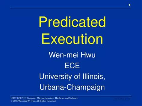 ppt predicated execution powerpoint presentation free download id