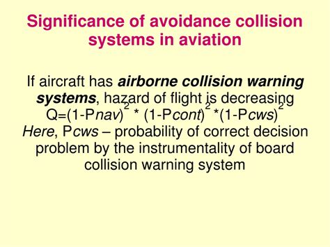 Ppt Advanced Aircraft Proximity Detection Technologies For Safe
