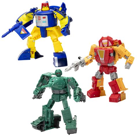 Transformers Generations Selects Legacy United Deluxe Class Go Bot Guardians 3 Pack 5 5 Inch