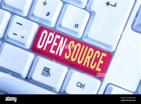 Handwriting Text Writing Open Source Conceptual Photo Denoting Software Which Original Source