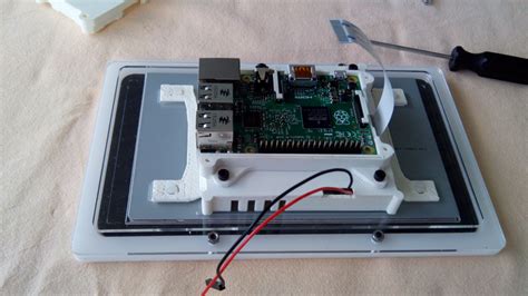 raspberry pi touch screen frame and case assembly guide 4 steps with pictures instructables