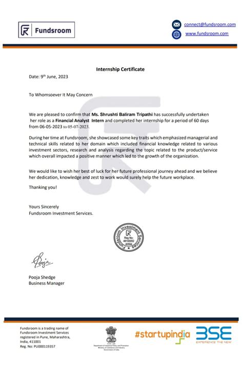 I Am Excited To Share That I Have Successfully Completed My Internship