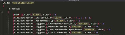 Float Enum In Shader Graph Unity Engine Unity Discussions
