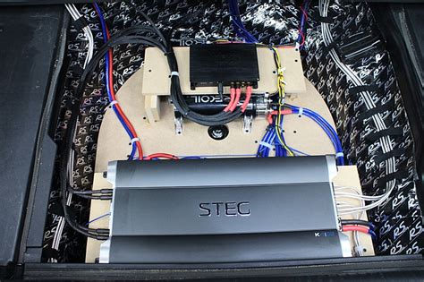 현대 에쿠스 스테그 30주년 앰프 3기 및 프로세서 트렁크 디자인 오디오프로젝트 하이엔드 인스톨 갤러리