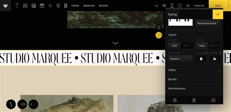 Creating A Scrolling Marquee Effect With Code Semplice
