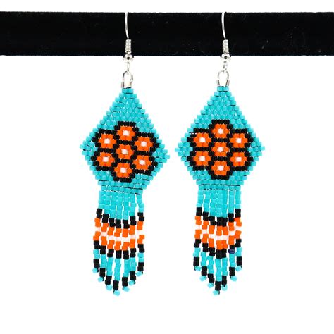 Danielle Dupuis Floral Fringe Earrings Rrmm