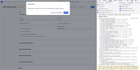 AttributeError Module Erpnext Has No Attribute Get Company Currency Issue 33330 Frappe
