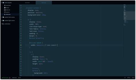 GitHub Protesilaos Seabed Light Syntax Low Contrast Syntax Theme With A Deep Sea Feel For The