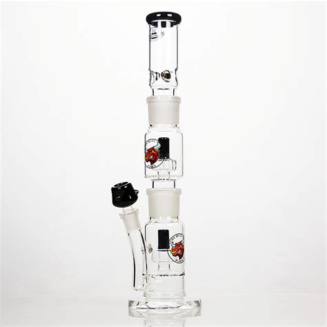Agung Angry Bull Modular Diffuser Glass Bong 32cm Black