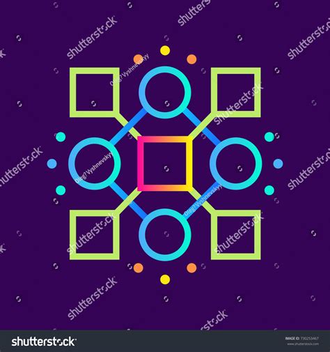 Linear Icon Algorithms Pattern Recognition Data Stock Vector Royalty Free 730253467 Shutterstock
