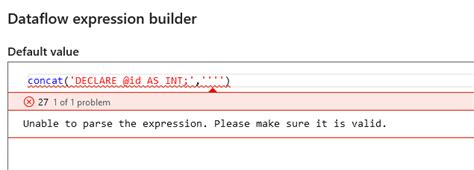 Using Parameters And Dynamic Content In Pre Sql Script For Azure Data