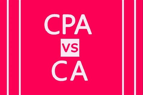CPA Vs CA What S The Difference CPA Credits The Best Way To