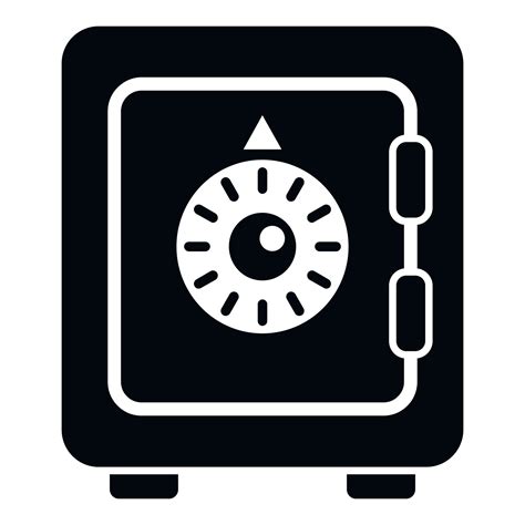 Secured Safe Icon Simple Vector Lock Code 17326529 Vector Art At Vecteezy