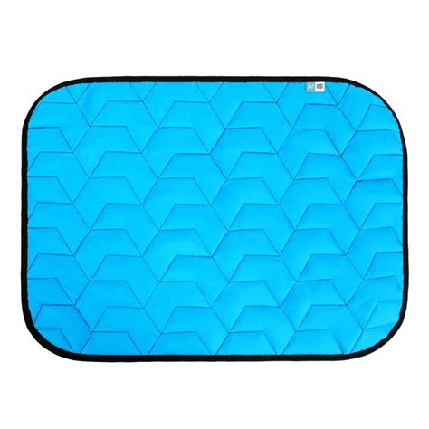 Подстилка для Собак AiryVest L 100х70 См Голубо-черная — Купить ...