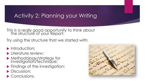 Aqa Extended Project Qualification Epq Powerpoint 5 Report Writing Teaching Resources