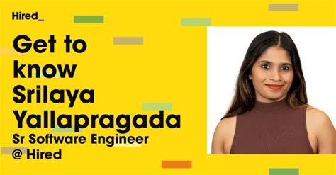 Srilaya Yallapragada On Linkedin Get To Know Srilaya Yallapragada Senior Software Engineer