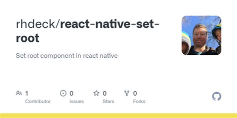 Github Rhdeck React Native Set Root Set Root Component In React Native