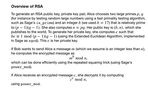 solved problem 3 suppose that alice has generated an rsa key