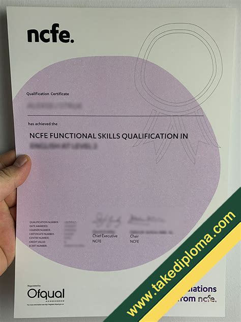How Safety To Buy Ncfe Fake Certificate