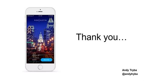 Andy Tryba Co Founder And Ceo Crossover How To Start An Uber In 4 Weeks Ppt