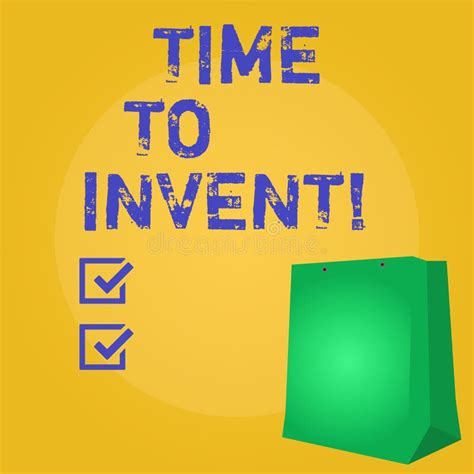 Writing Note Showing Time To Invent Business Photo Showcasing