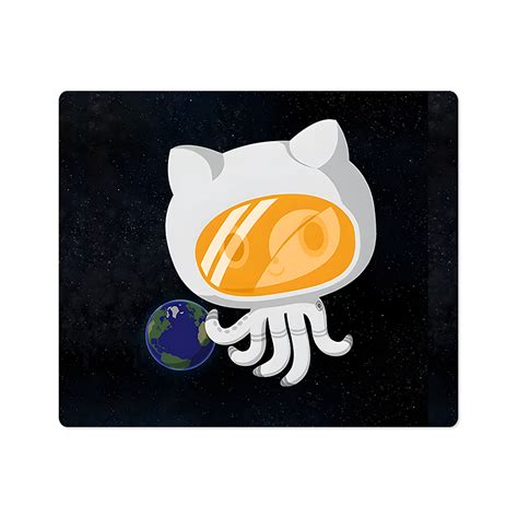 mouse pad github space cat caneca do dev canecas e produtos de