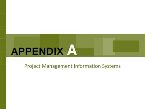Ppt Project Management Information Systems Powerpoint Presentation