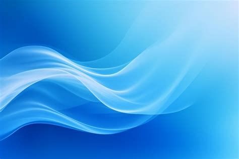 Premium Ai Image Beautiful Abstract Smoke Waves Gradient Background In Blue Color