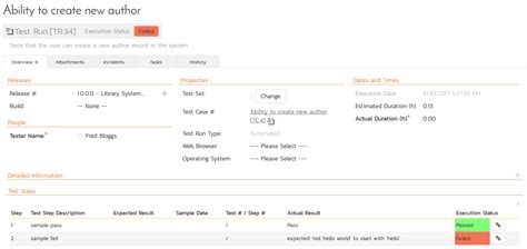 Running UnitJS Tests With Mocha And SpiraTest Inflectra