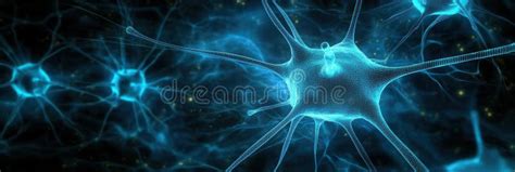 Futuristic Neural Network Design With Deep Blue And Cyan Patterns Fading To Black For Textual