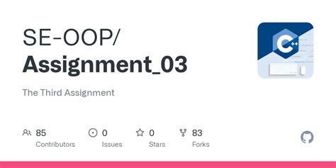Github Se Oopassignment03 The Third Assignment