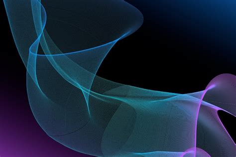 Free Vector Gradient Particle Wave Background