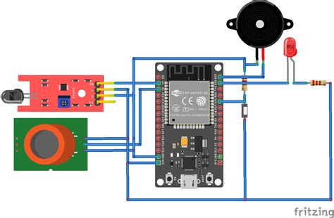 how to build a fire alarm with sms and whatsapp alerts