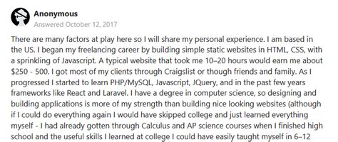 freelance developer quora the 4 best questions and answers be on