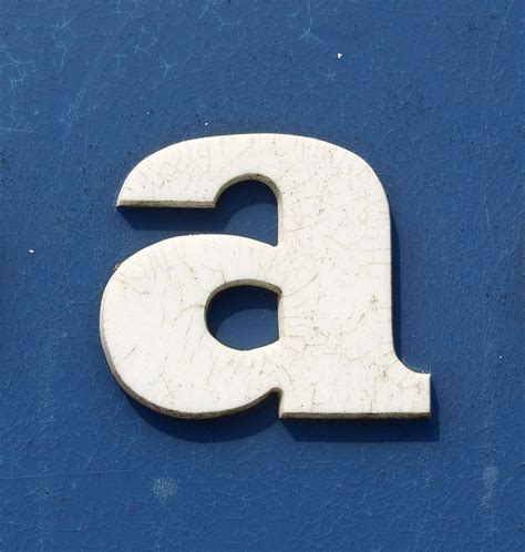 Letter A In Typography