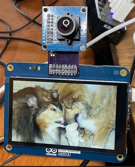 Part Number For Camera And Display Connectors Giga R1 Wifi Arduino