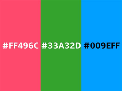 Infrared Color Code Infrared Color Code