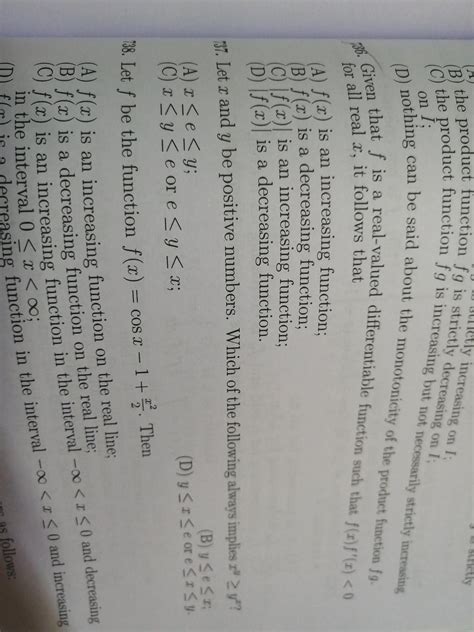 Can anyone tell me the solution to the question 737, I tried differentiating both the functions ...