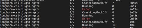 QUESTION Longhorn Csi Plugin Reports Errors Issue Longhorn Longhorn GitHub