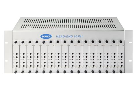 Rack Mounted Catv Fixed Analog Modulator 16 In 1 Rf Modulator Analog Modulator And 16 In 1