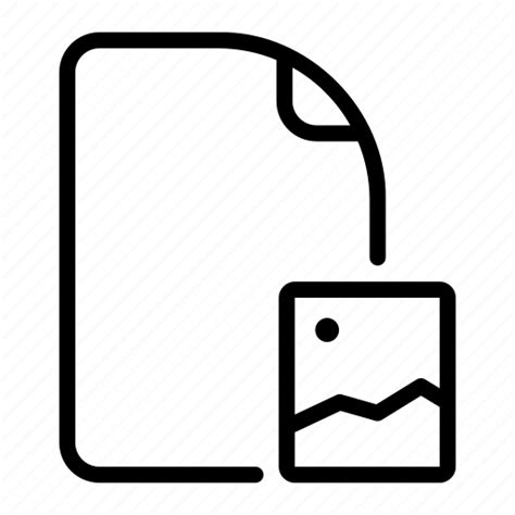 Image File Photo Page Document Paper Picture Icon Download On Iconfinder